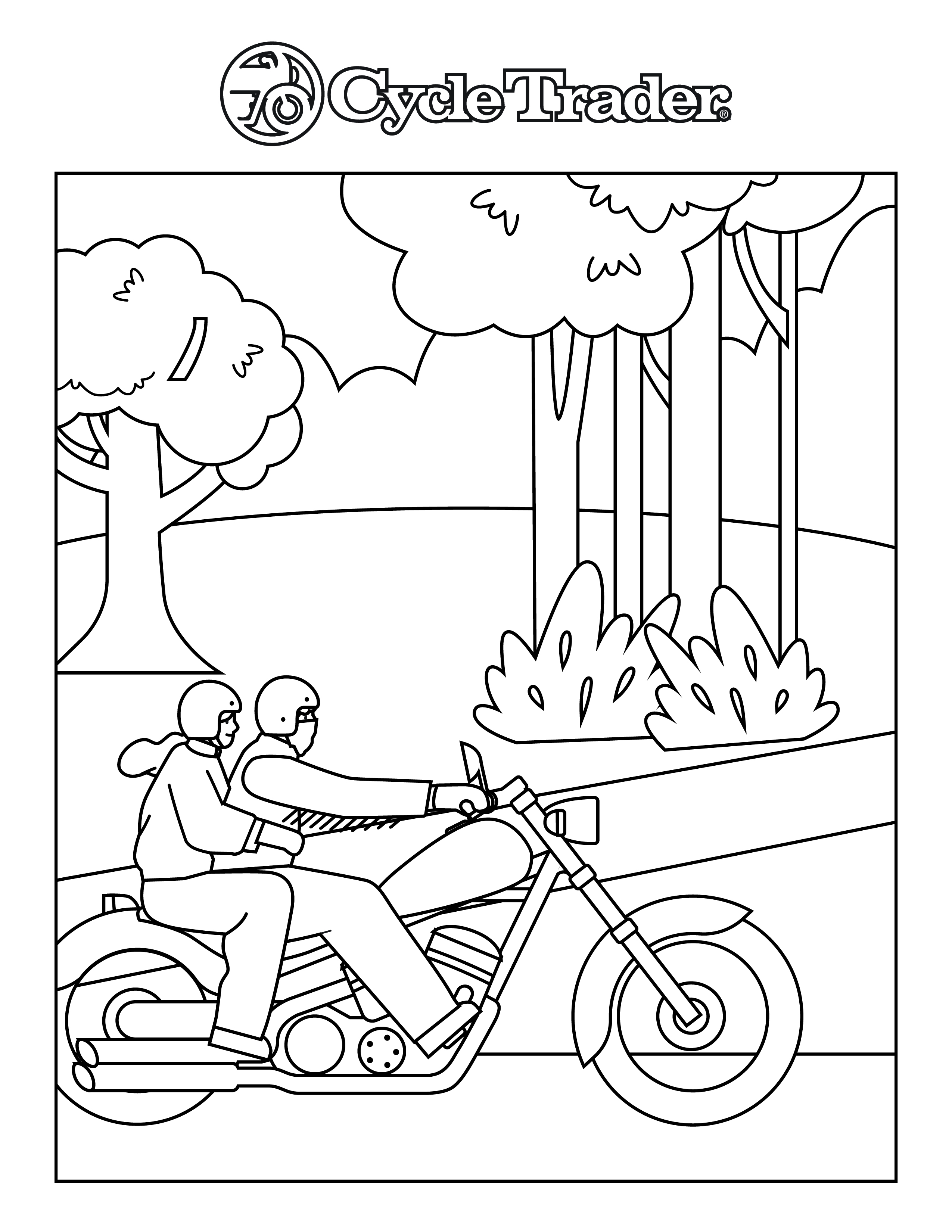 Cruising & Coloring: Celebrate World Kids Coloring Day with Cycle ...