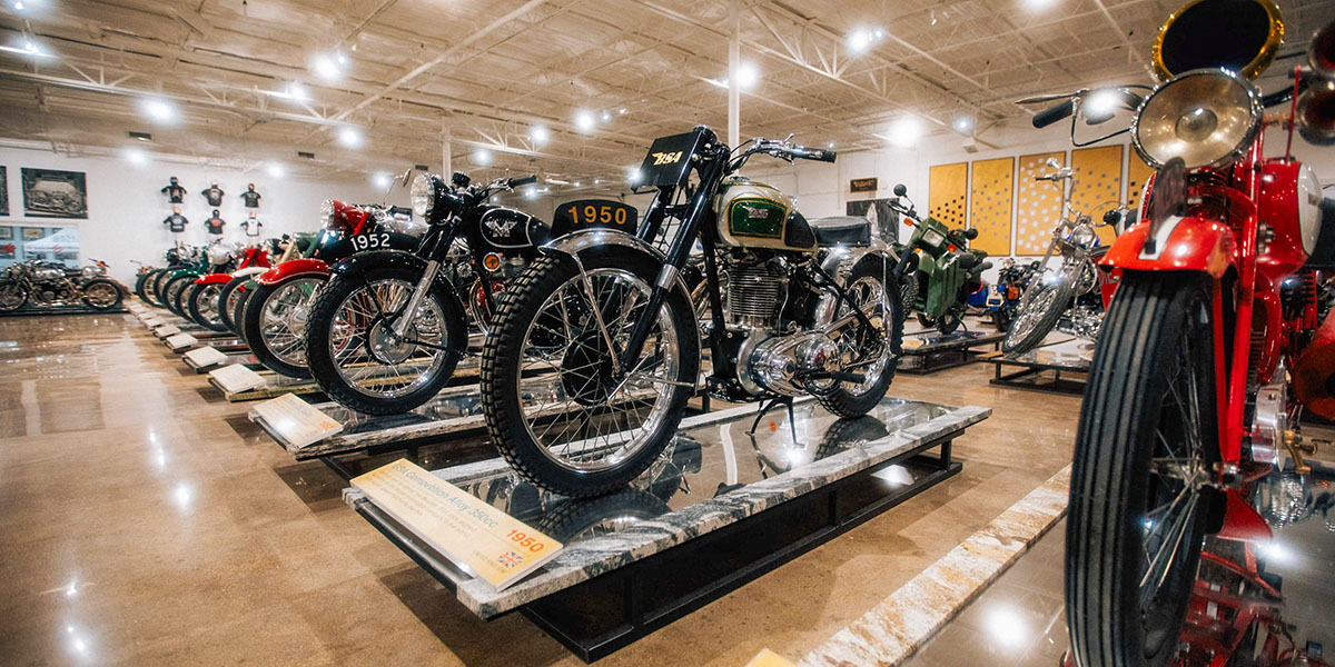 Get Up Close and Personal With Motorcycle History at Haas Moto Museum ...